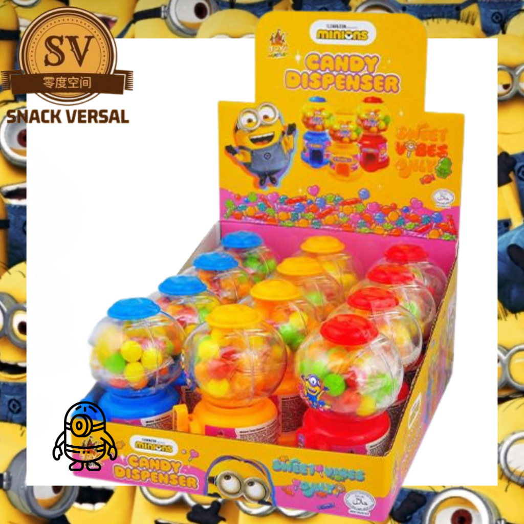 Minions Candy Dispenser 30G | Shopee Malaysia