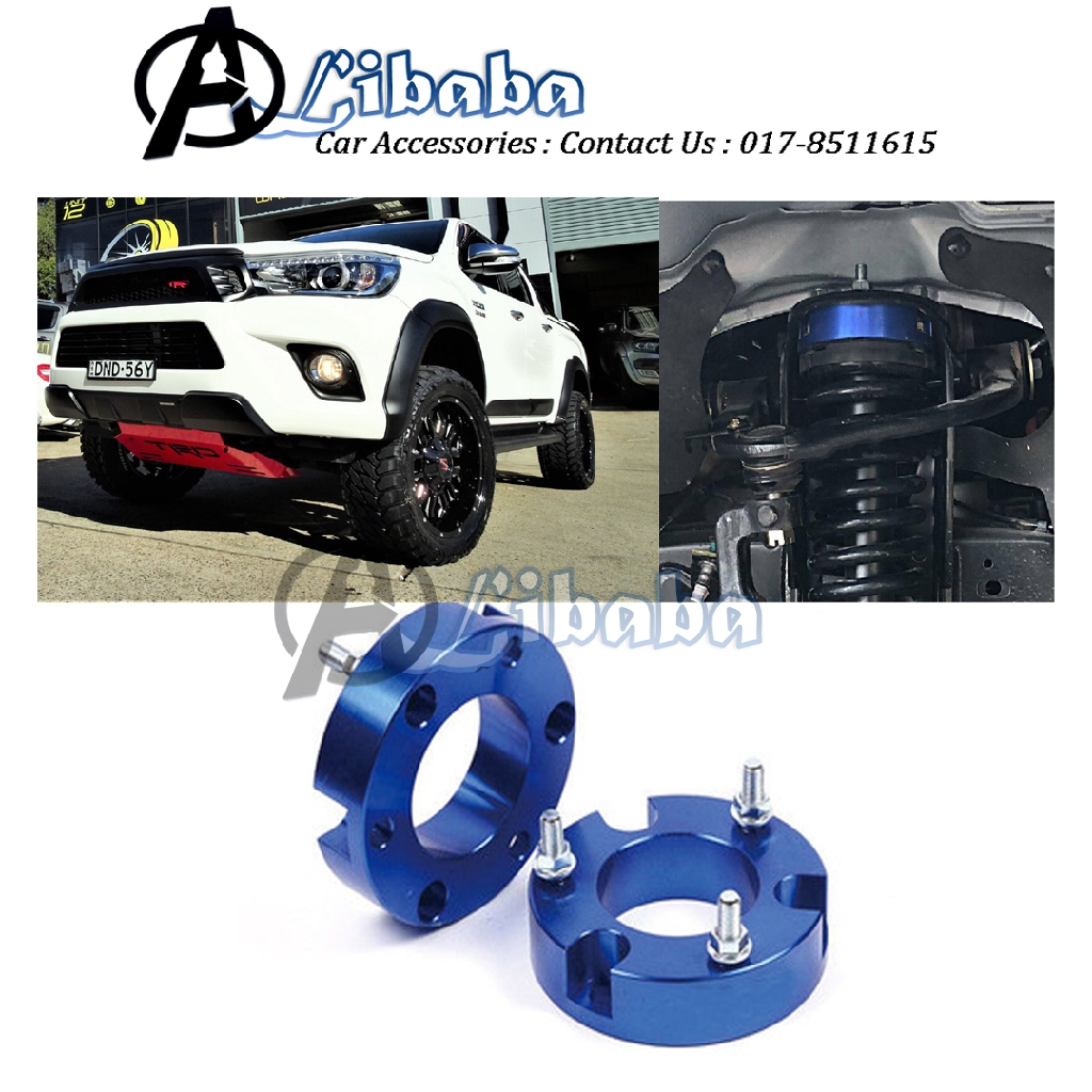 1" 25MM Hilux Front Lift Up Kit Coil Spring Shock Strut Spacer | Shopee ...