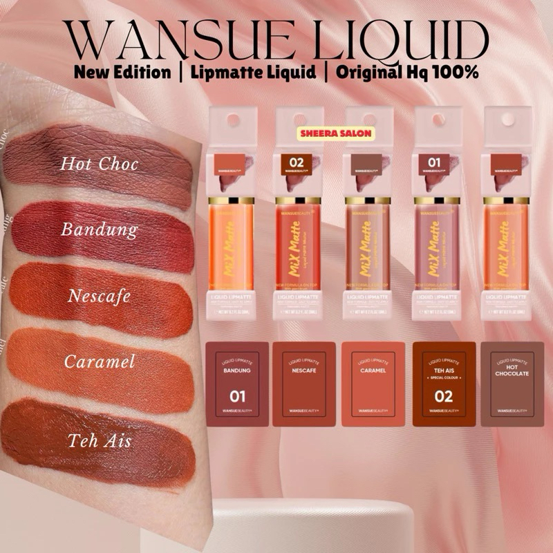 (NEW) WANSUE LIQUID MATTE 7ml (READYSTOCK) | Shopee Malaysia