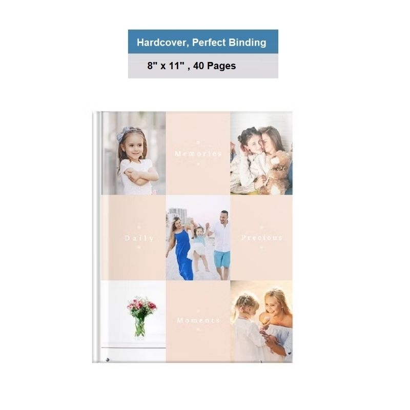 Photobook Imagewrap Hardcover 8" x 11" Portrait, 40 Pages (Web ...
