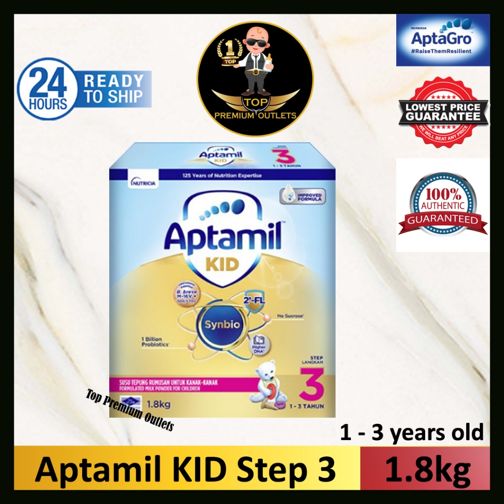 Aptamil KID Step 3 (1.8kg) Exp: 01/2026 (Aptagro) (Newest Stock) | Shopee Malaysia