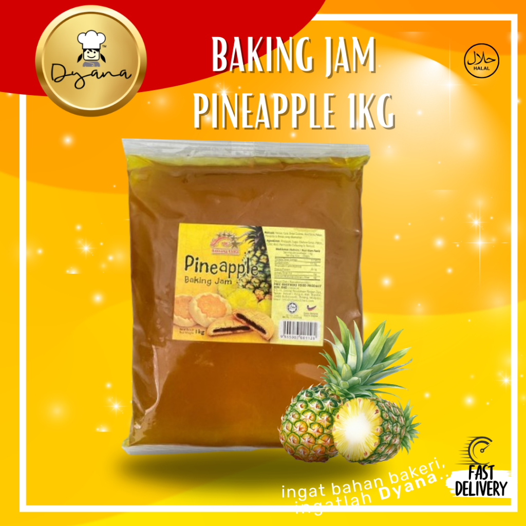 Pineapple Baking Jam 1KG | Shopee Malaysia