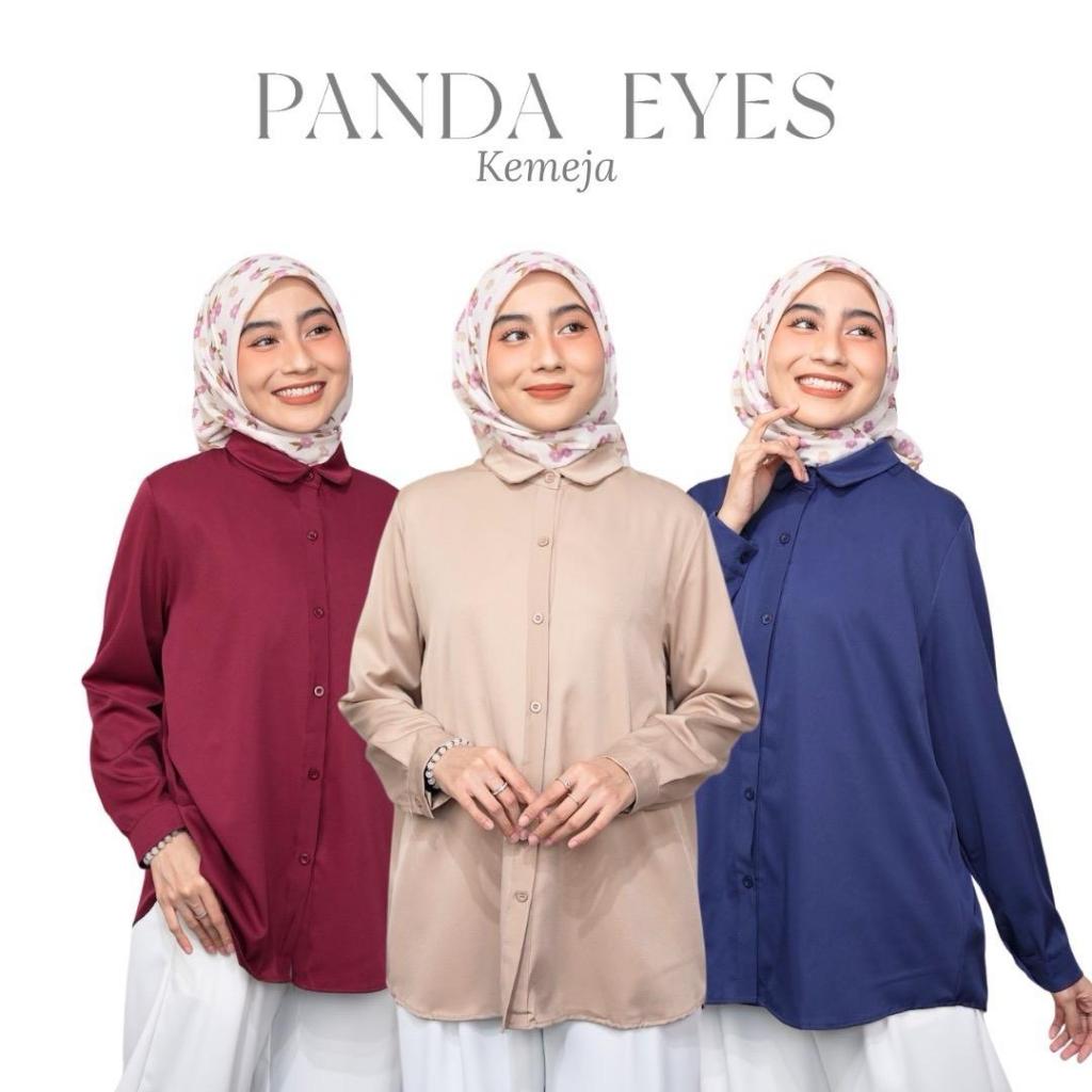 PANDAEYES KEMEJA NUFA CASUAL (CLO-CN8645BL) | Shopee Malaysia