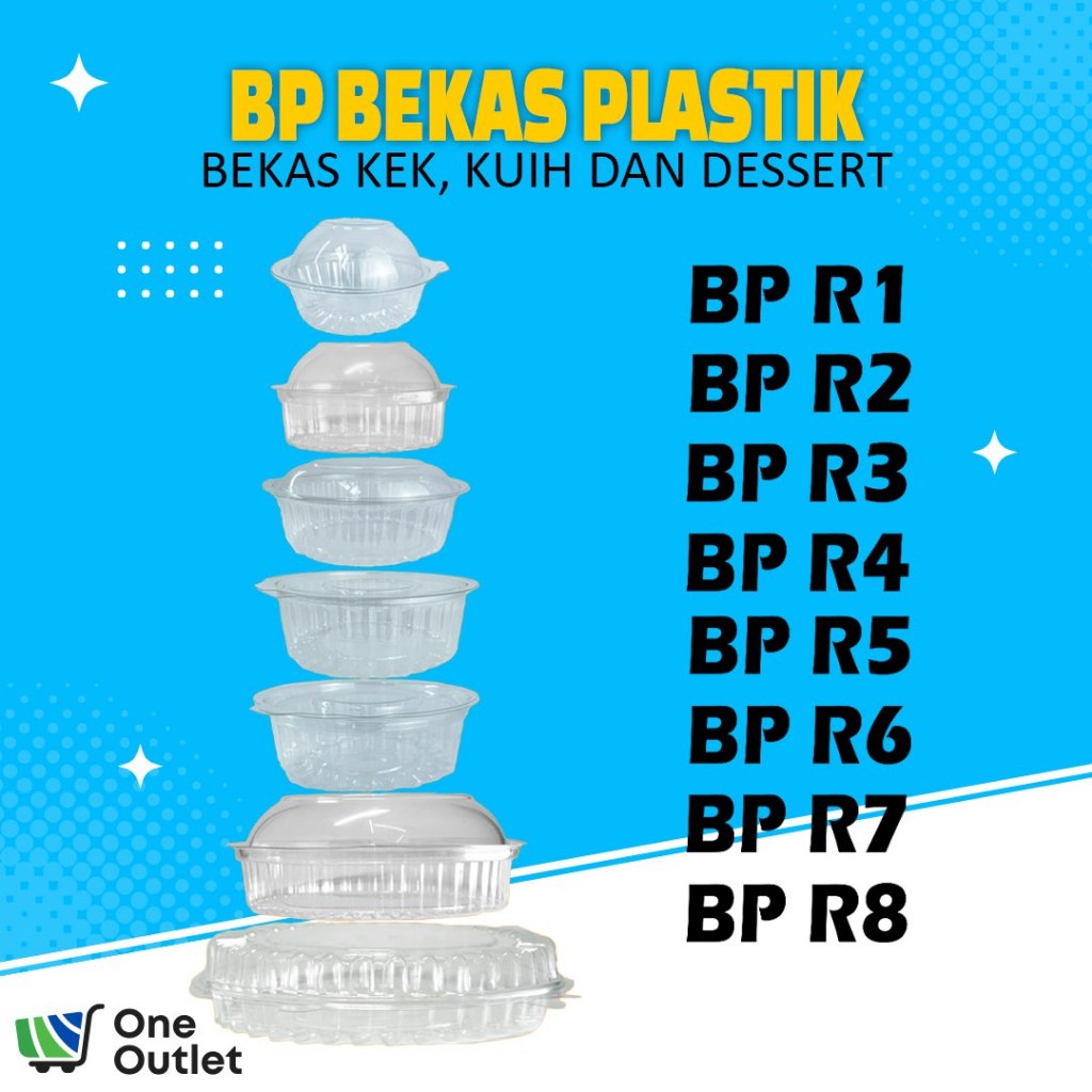 Bekas Plastik Makanan Brand BP Food Plastic Container Bekas Tapau ...