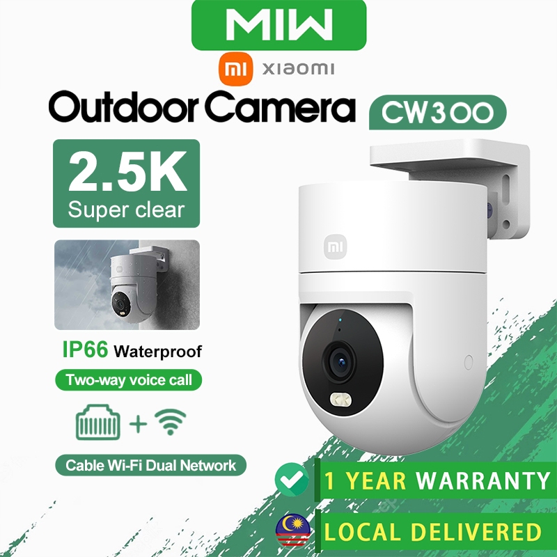 Xiaomi CCTV Outdoor Camera CW300 Mijia 360 IP Cameras Bidirectional ...