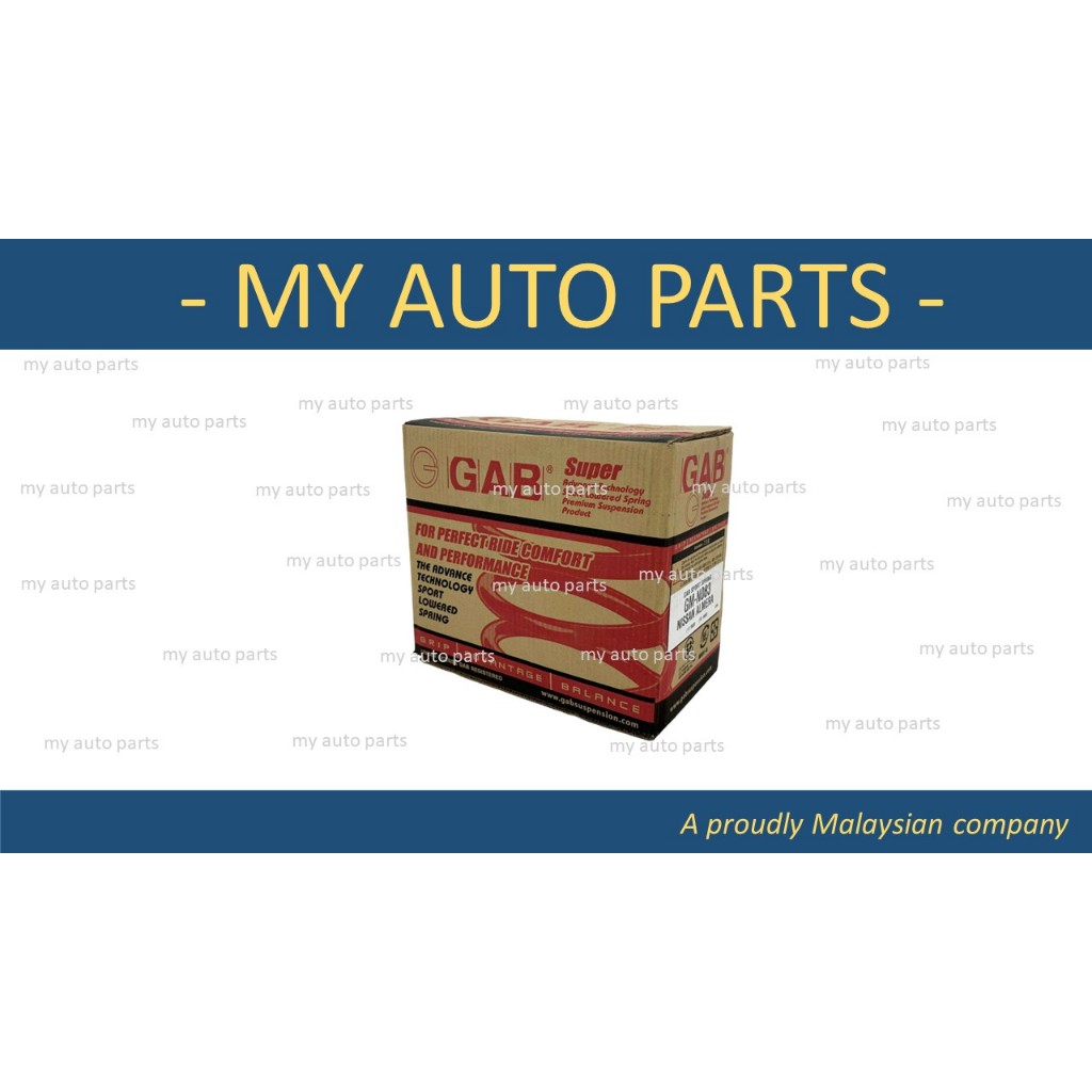 Original GAB SPORT SPRING (PERODUA) / MYVI / AXIA / BEZZA / ALZA / VIVA ...
