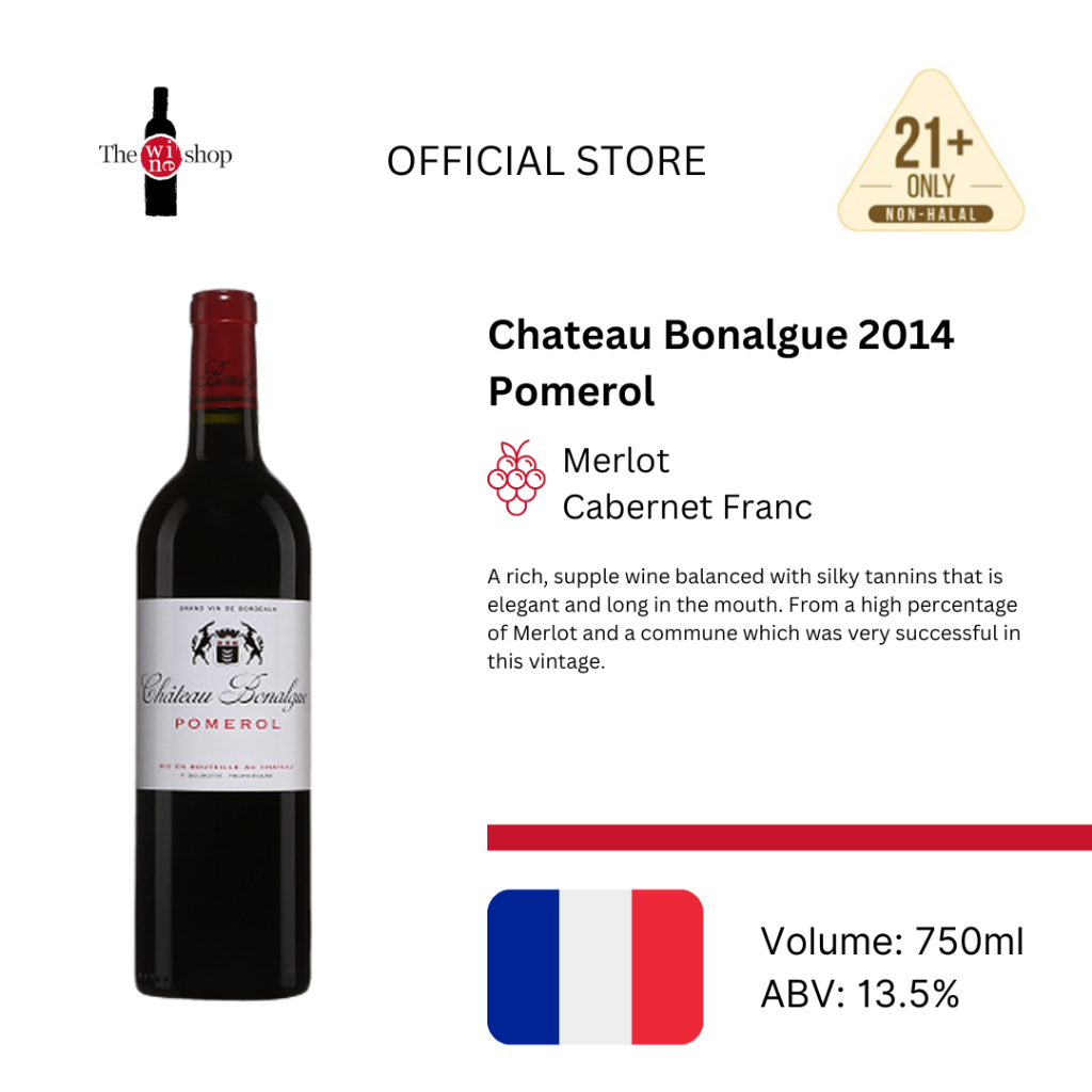 Chateau Bonalgue 2014 Pomerol | Shopee Malaysia