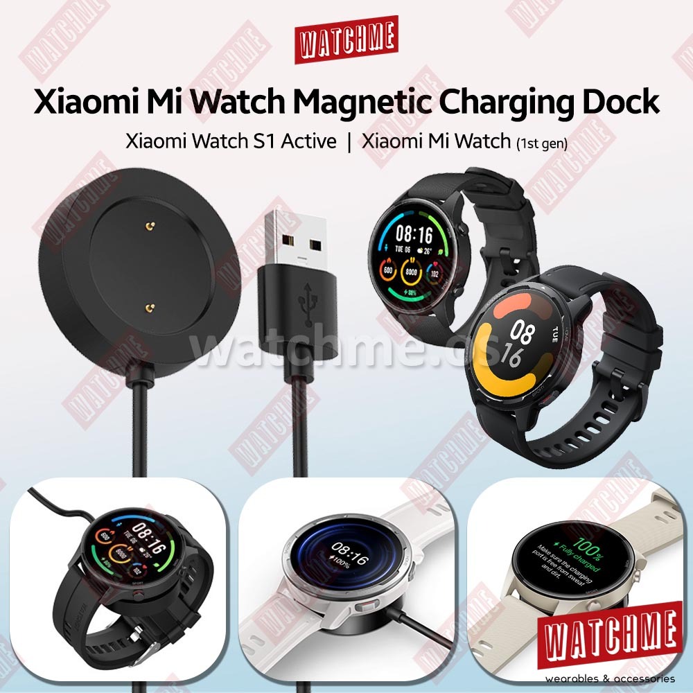 Xiaomi Watch S1 Active, Mi Watch (1st) Magnetic Charging Dock, Charging ...