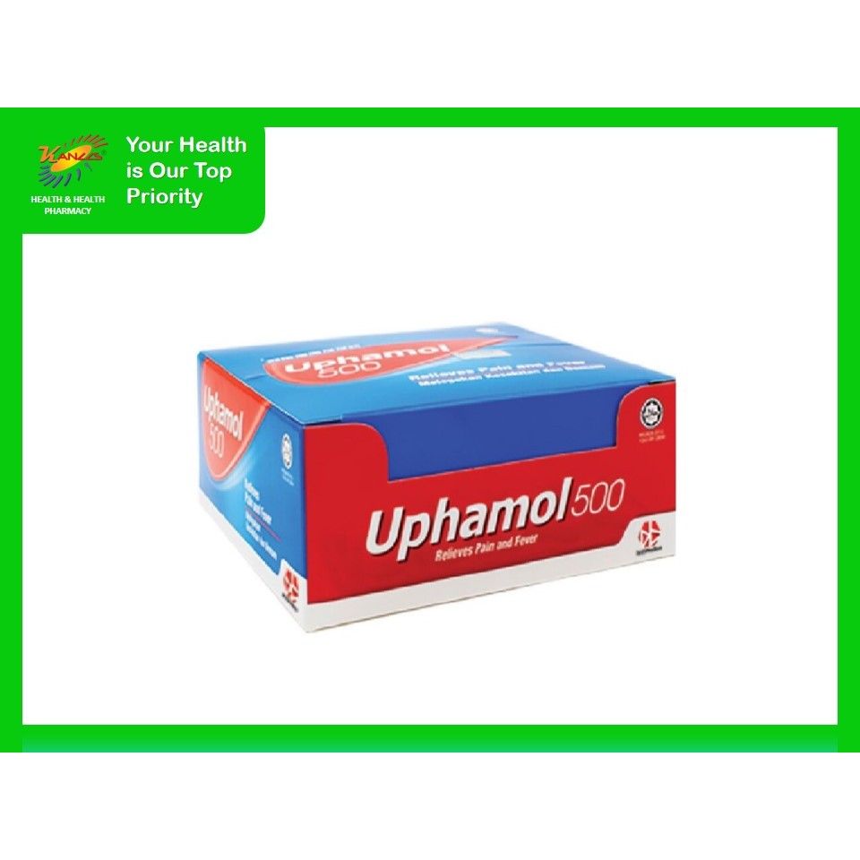 UPHAMOL 500MG TABLET 18X10S | Shopee Malaysia