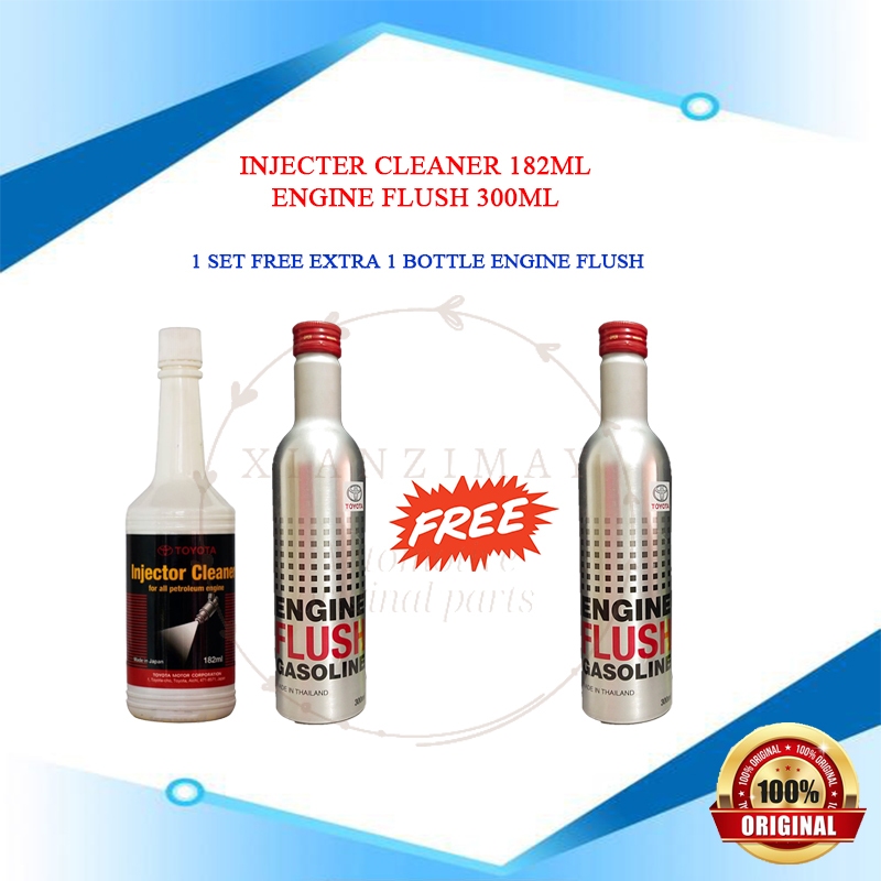 Original Toyota engine flush & injector cleaner/ [NEW] Toyota Motor Oil ...