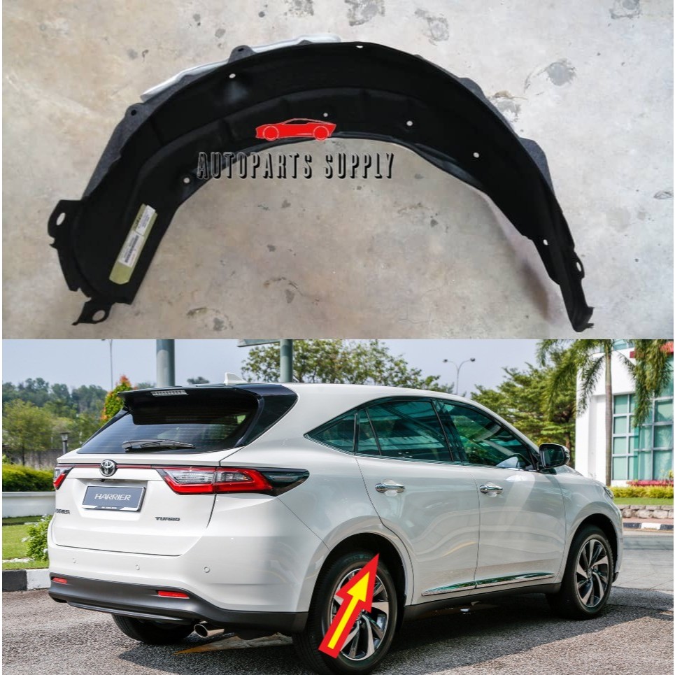 ORIGINAL TOYOTA HARRIER 2014 - 2020 XU60 ZSU60 ASU60 FRONT FENDER LINER ...