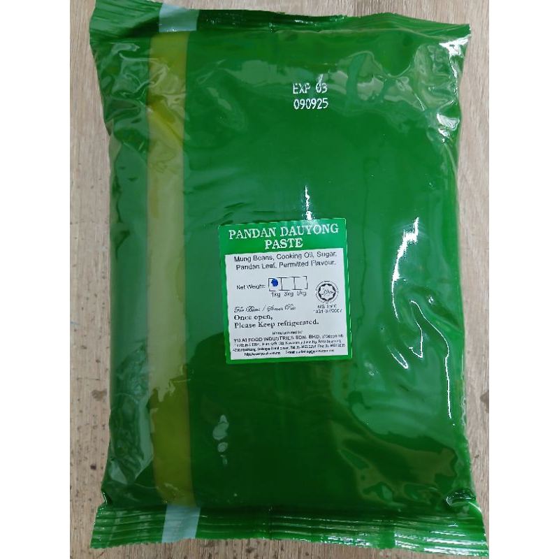 YU AI Pandan Dauyong Paste 1kg | Shopee Malaysia