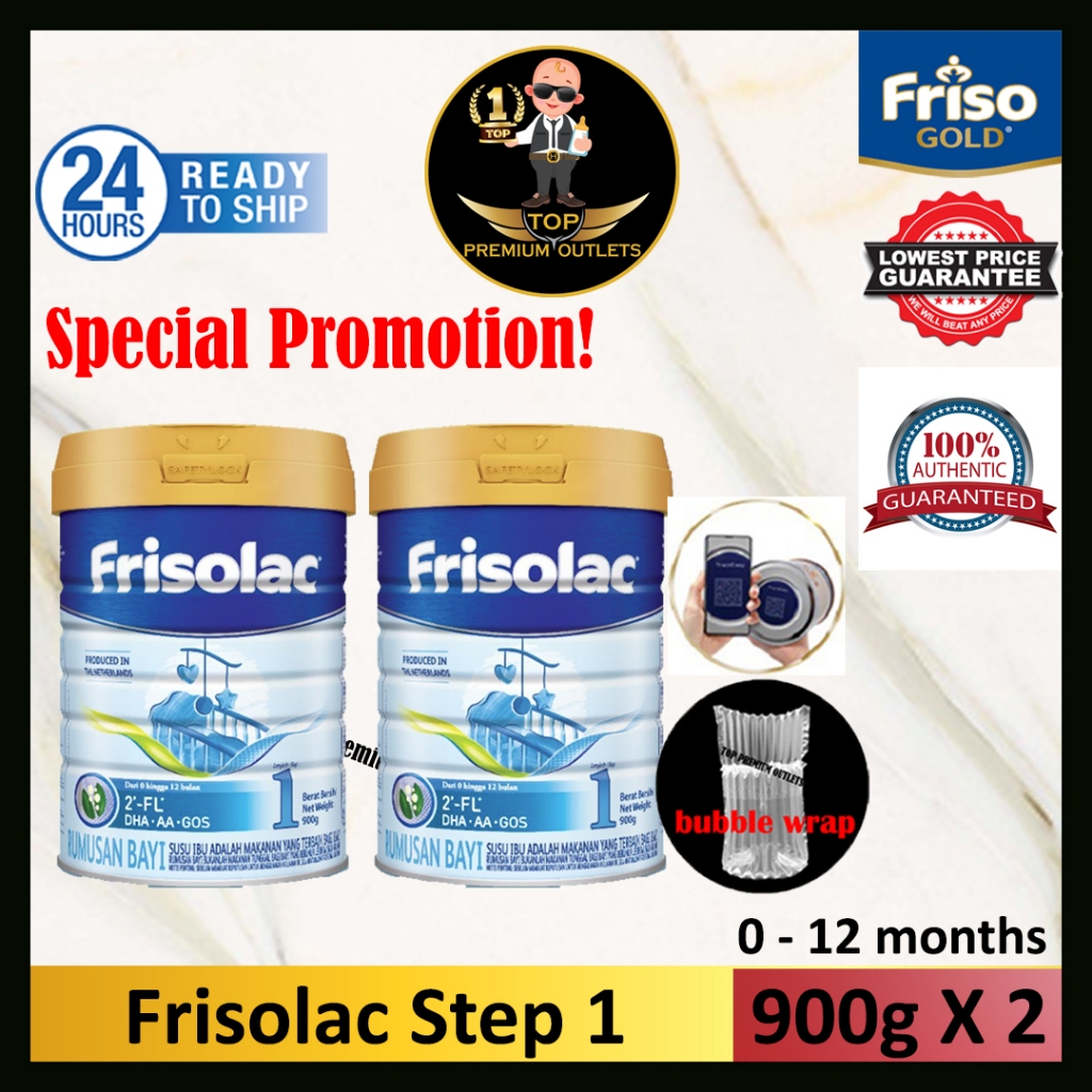 Frisolac Step 1 (900g X 2) Exp: 02/2027 | Shopee Malaysia