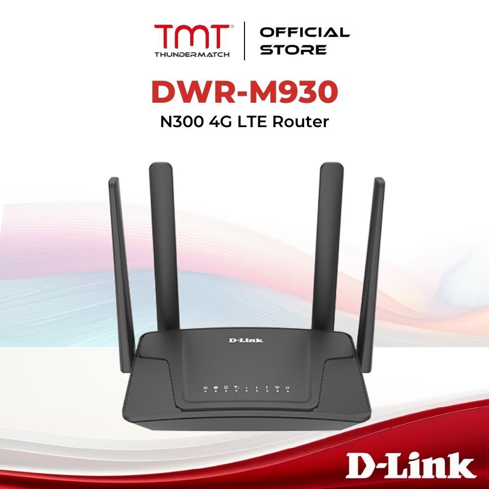 D-Link DWR-M930 N300 4G LTE Router | Shopee Malaysia