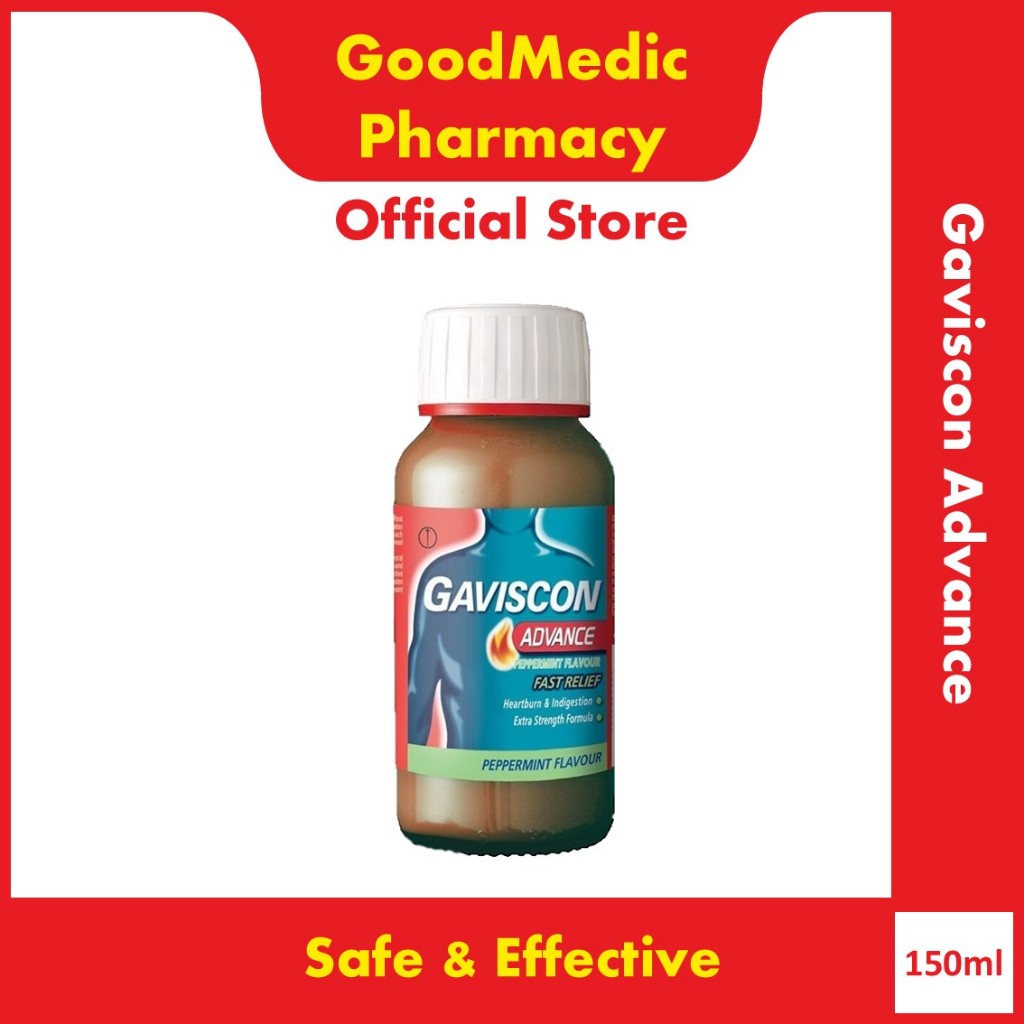 Gaviscon Advance Liquid Bottle (150ml) [EXP: 08/2025] | Shopee Malaysia