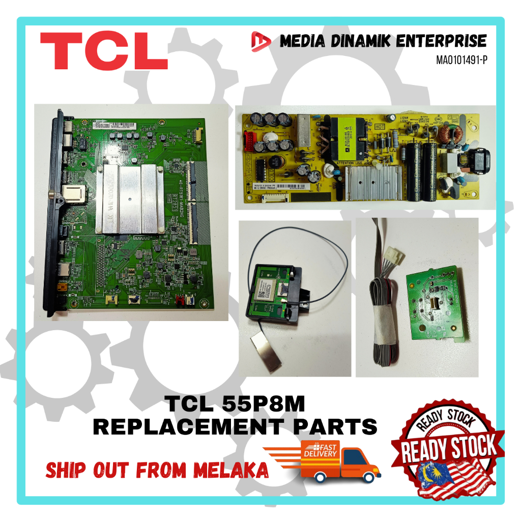 TCL 55P8M MAINBORD / POWERBOARD | Shopee Malaysia