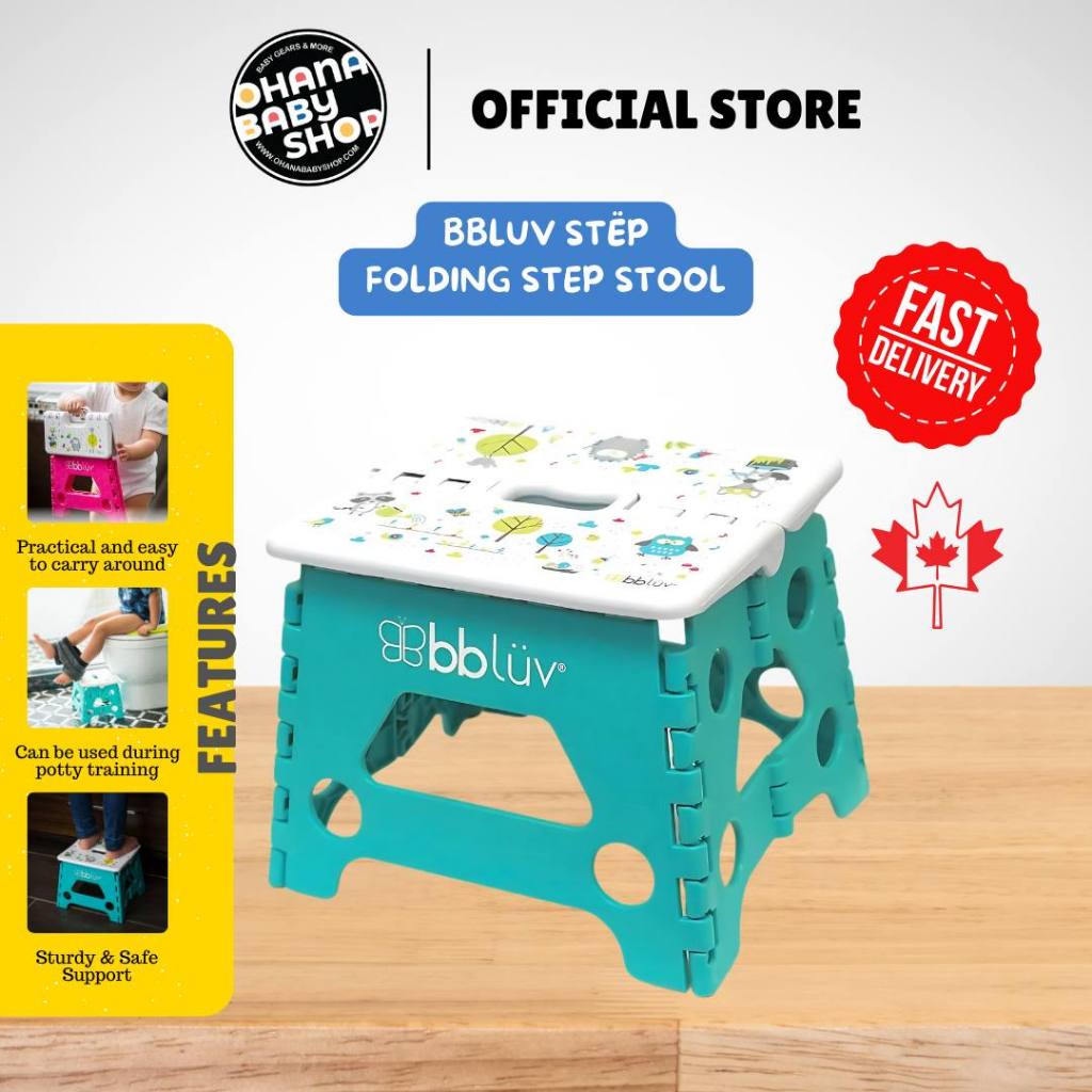 Bbluv Step Foldable Step Stool for Kids Up to 113kg | Shopee Malaysia