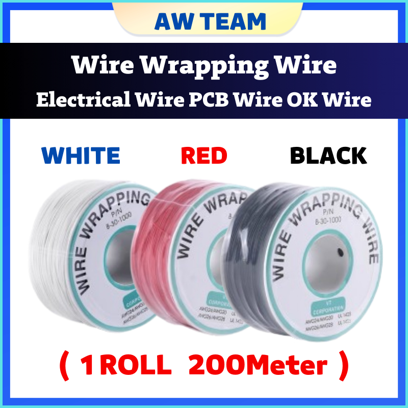 AWG30 Single Core Wrapping Wire Electrical PCB OK Wire | Shopee Malaysia