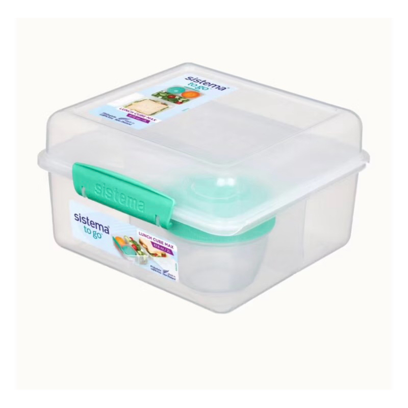 Sistema To Go - Lunch Box Cube Max 2L | Shopee Malaysia