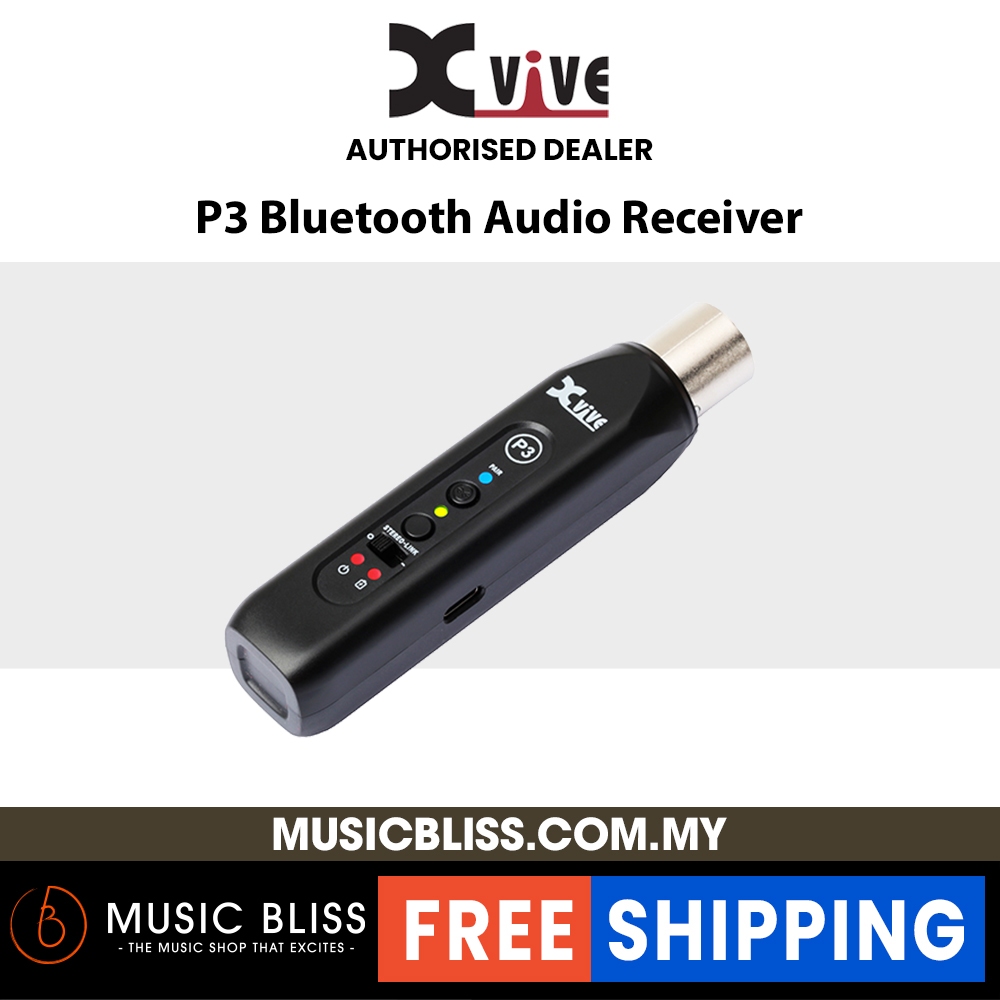 Xvive P3 Bluetooth Wireless Receiver (P-3) | Shopee Malaysia