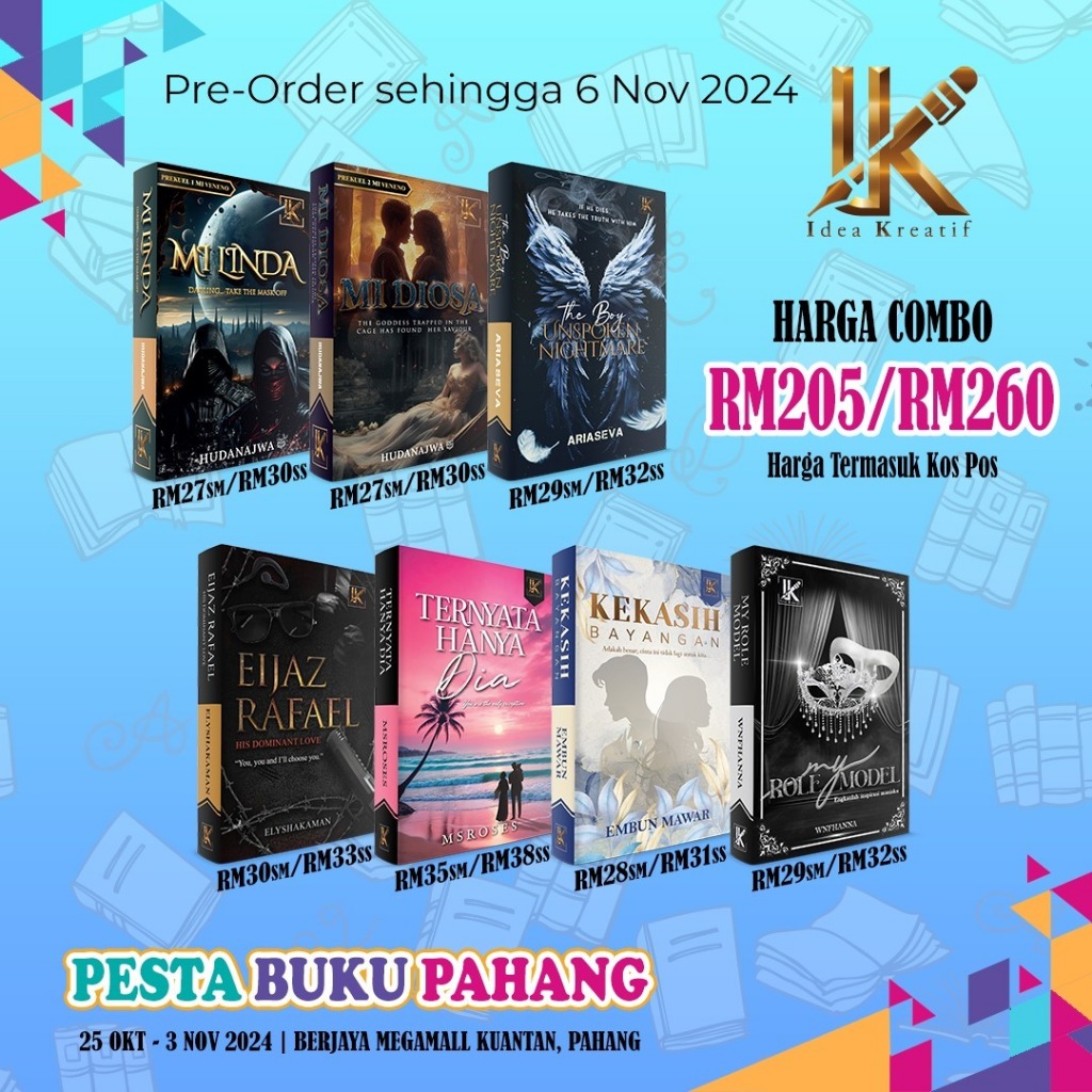 🔥🔥NEW KOMBO PENUH | PRE-ORDER | NEW PESTA BUKU PAHANG | DAPAT POSTCARD🔥 ...
