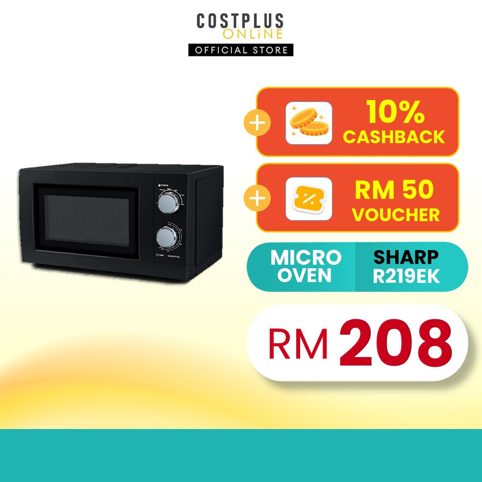 Sharp R207EK R219EK R2021GK R2121FGK 20L Microwave Electric Oven ...