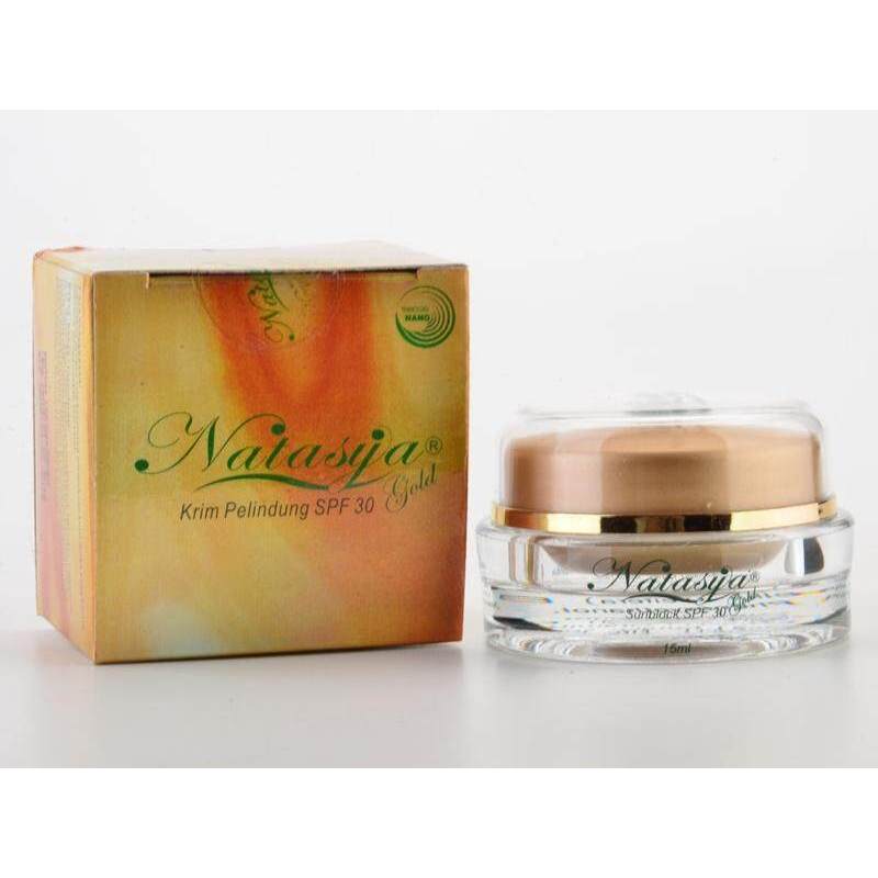 NATASYA GOLD KRIM PELINDUNG SPF 30 | Shopee Malaysia