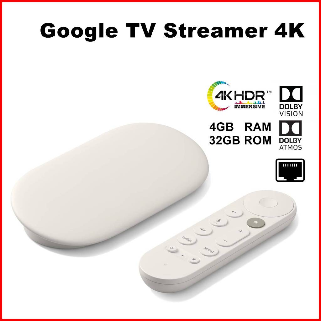LATEST Google TV Streamer 4K Chromecast Mobile Casting Atmos Vision 4K ...