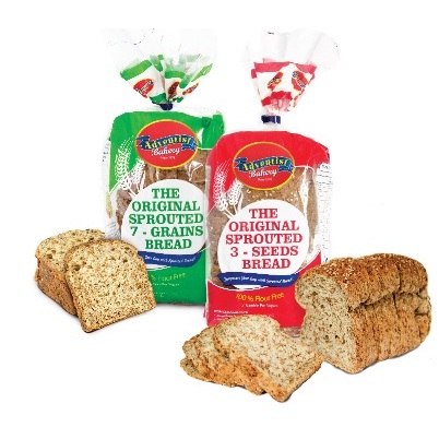 Adventist Bakery Sprouted Grains Bread Loaf 450g | Shopee Malaysia