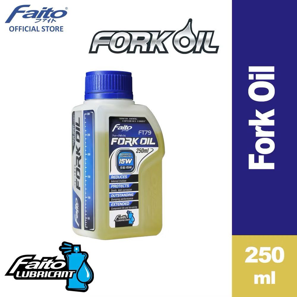FAITO FORK OIL MINYAK FORK (15W-250ML) | Shopee Malaysia