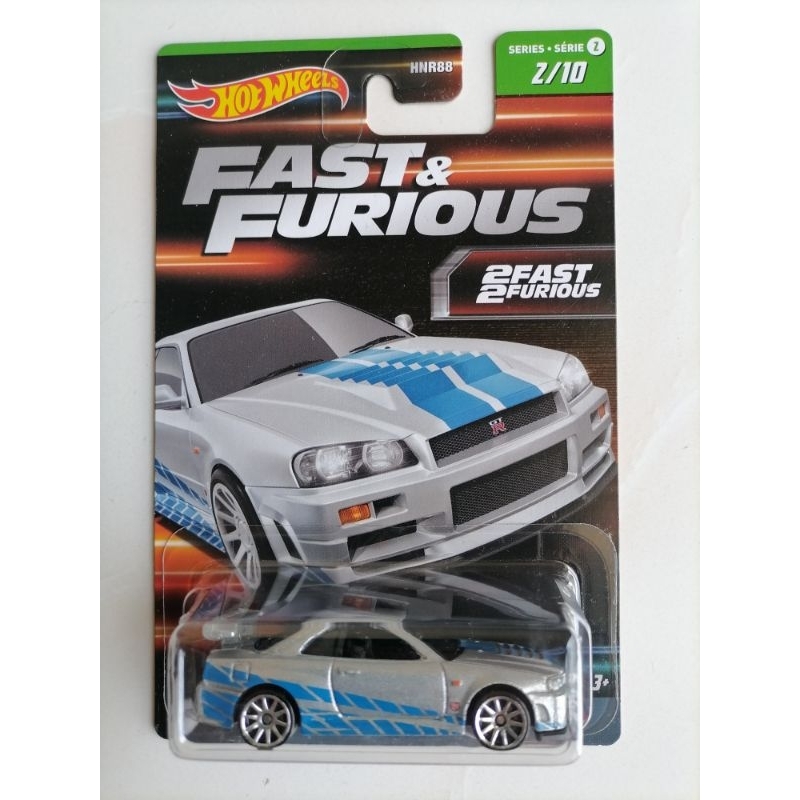 Hot Wheels 2F2F Nissan Skyline GT-R (BNR34) | Shopee Malaysia