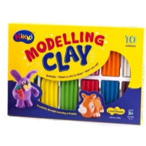 NIKKI MODELLING CLAY(10 COLOURS) | Shopee Malaysia