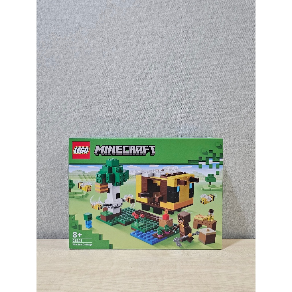 Lego Minecraft 21241 The Bee Cottage | Shopee Malaysia