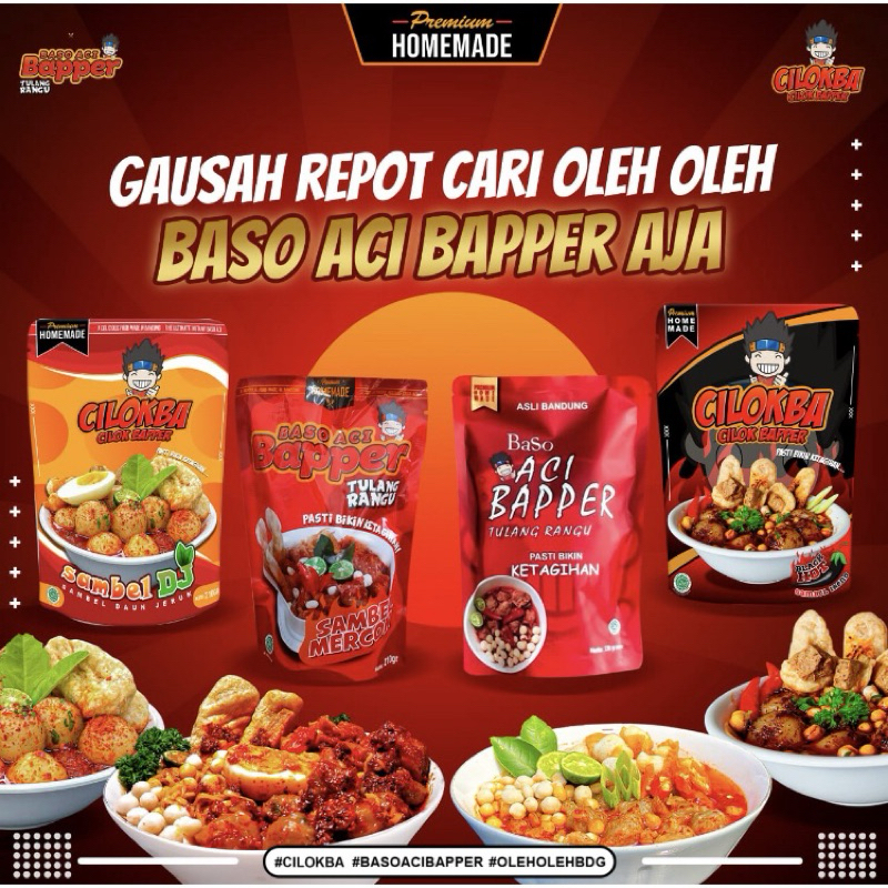 baso aci bapper all varian ready stock | Shopee Malaysia