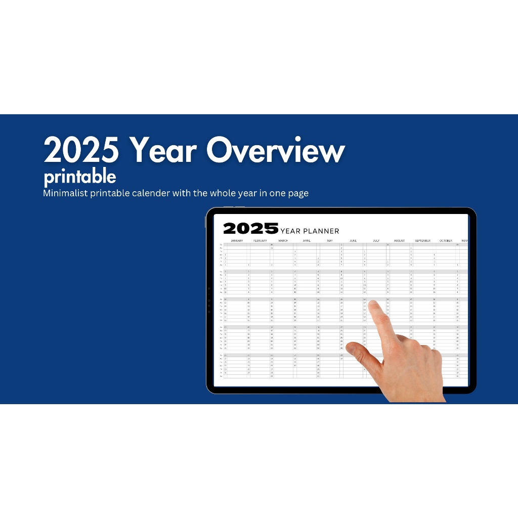 (eBook PDF) Simple Minimalistic Planner 2025 | Shopee Malaysia