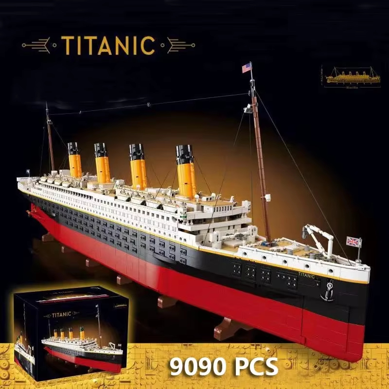 CREATOR EXPERT TITANIC 9090 PCS SMALL BRICKS BUILDING BLOCKS (24015 ...