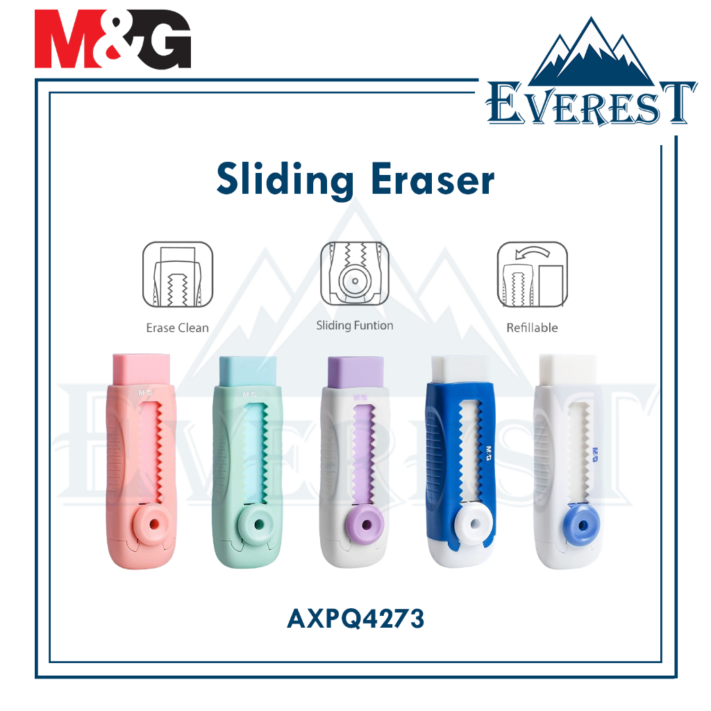 M&G Sliding Eraser AXPQ4273 / Pemadam Gelongsor (1pc) | Shopee Malaysia