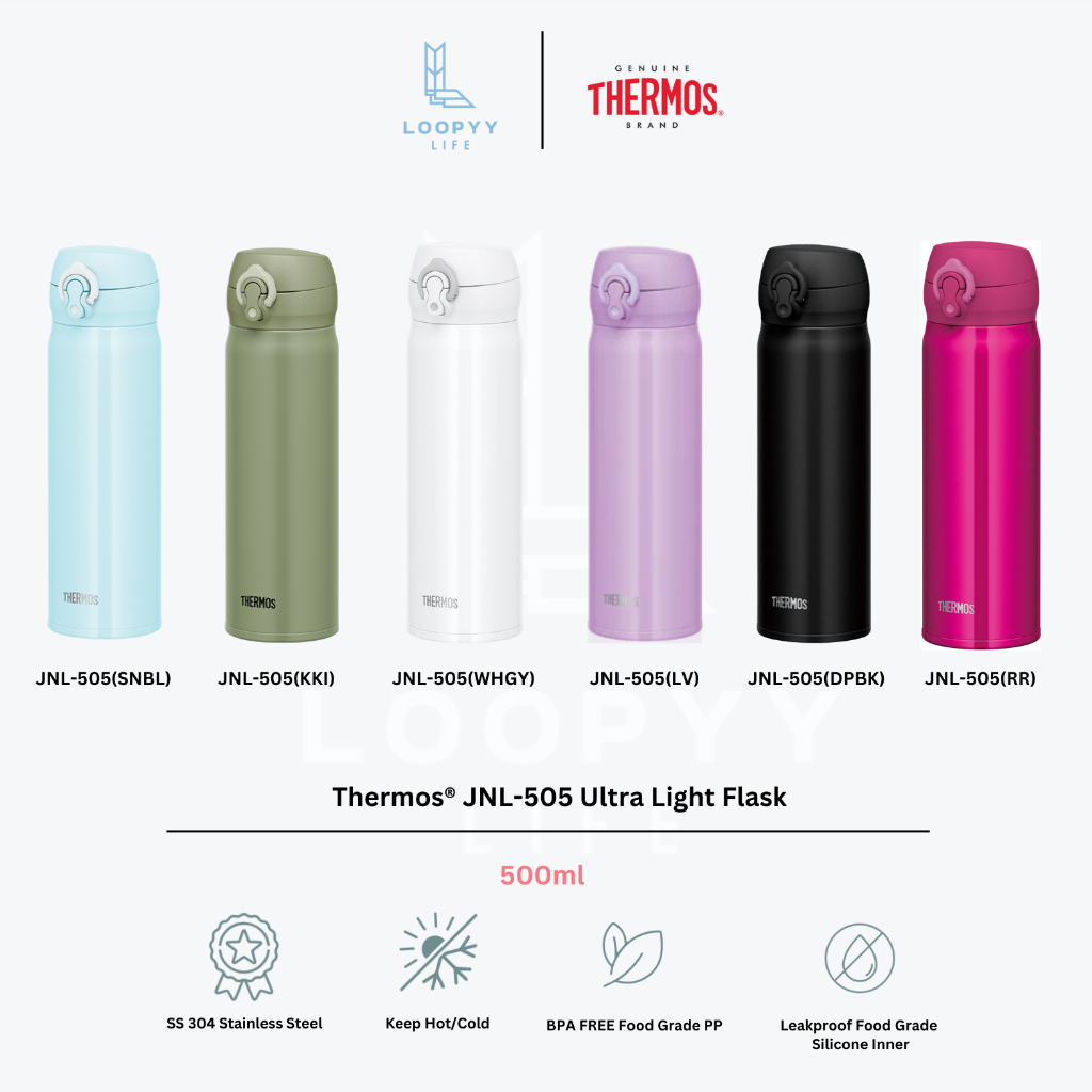 [100% Authentic] Thermos® JNL-505 500ml Ultra Light Flask / Thermos bottle | Shopee Malaysia