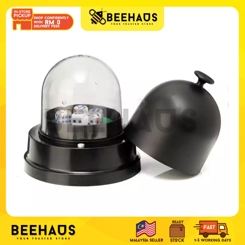 Beehaus Electronic Dice Machine | Automatic Dice Roller Cup Sic Bo Dice ...