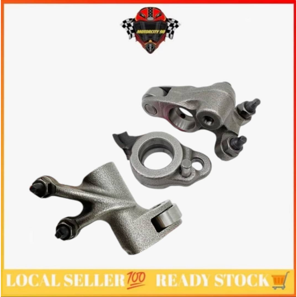 ROCKER ARM SET X3 YAMAHA Y16 Y16ZR R15 V3 MT15 ARM ROCKET INTAKE ...