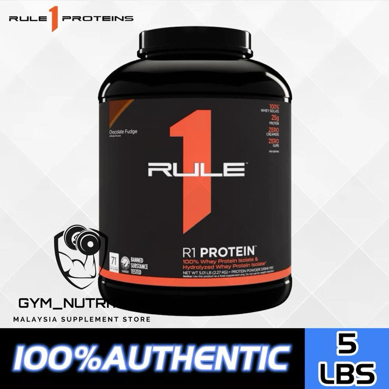 RULE1 Protein Isolate (5LBS) Rule 1 Protein,Rule 1 Whey Isolate,Rule 1 ...