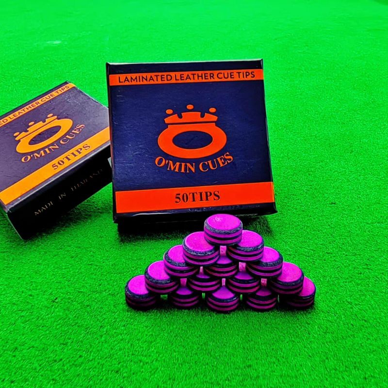 Omin Original Purple Laminated Leather Special High-Classic Billiard ...