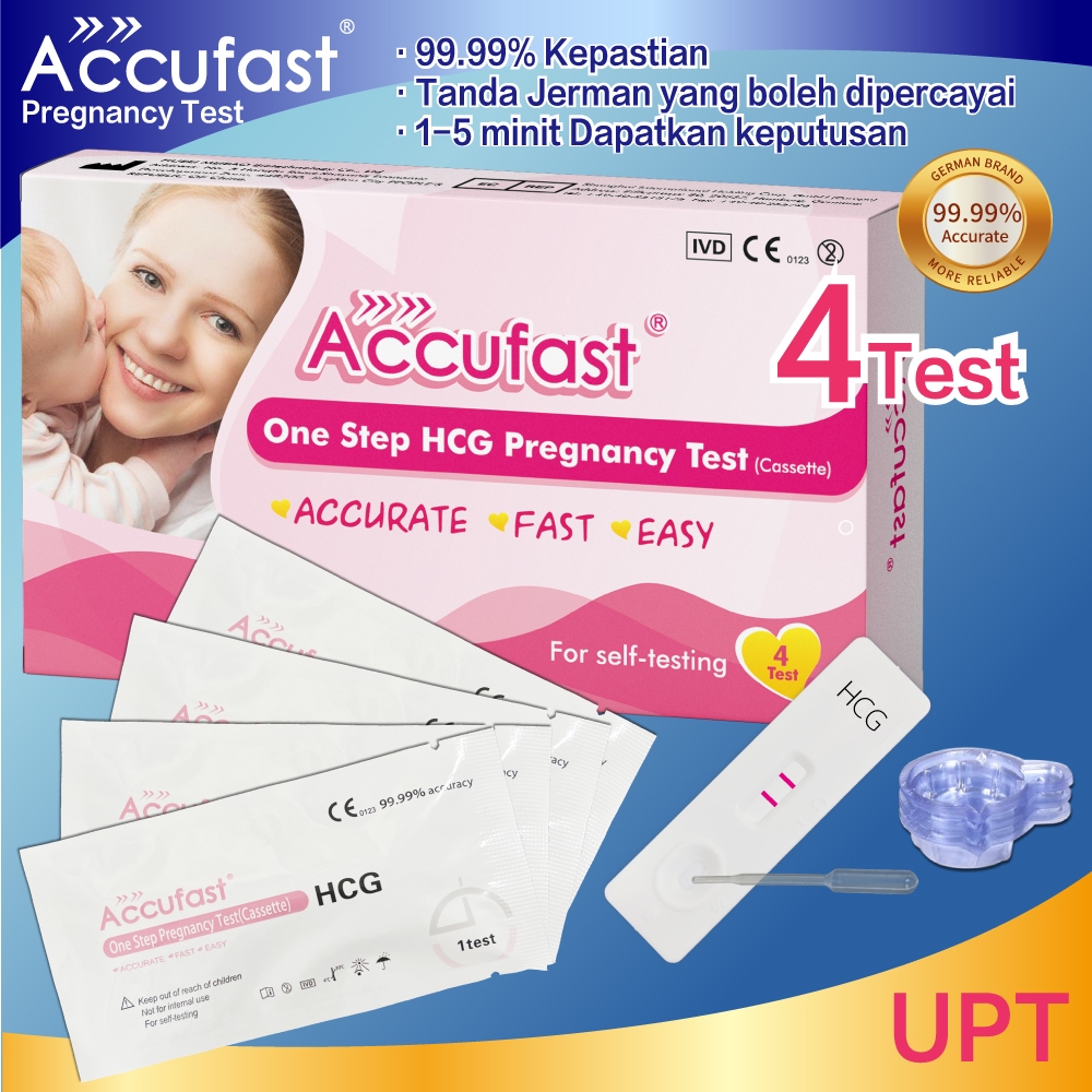 ACCUFAST 10Miu Early Pregnancy Test Strip Card HCG Urine Pregnancy Test ...