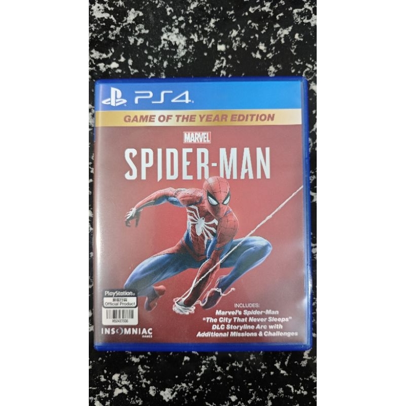Marvel Spiderman Ps4 disc Used | Shopee Malaysia