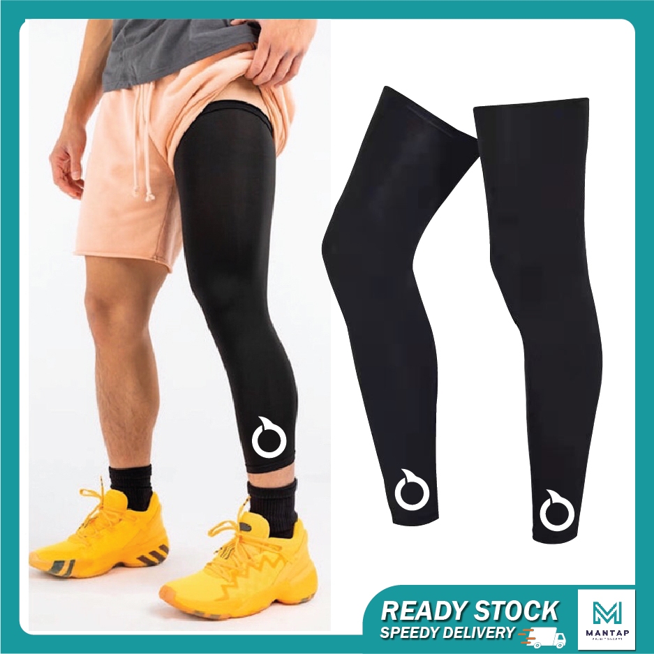 ortuseight LEG SLEEVES Compression GEAR Men's Knee Pads football Brace ...