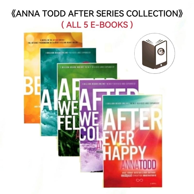 [ENGLISH E-BOOKS]《ANNA TODD AFTER SERIES COLLECTION》( ALL 5 E-BOOKS ...