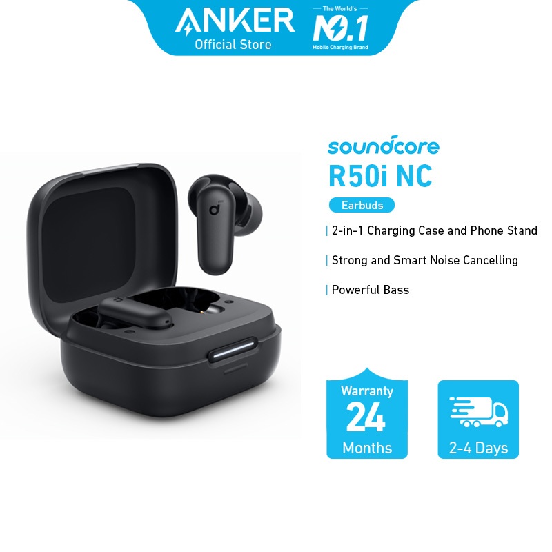 Anker Soundcore R50i NC True Wireless Bluetooth Earbuds A3959 | 2-in-1 ...