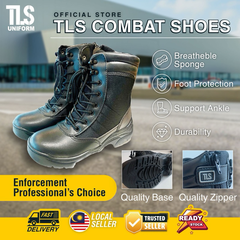 Tactical Boot/Combat boot/SWAT Tactical Shoes/kasut operasi/Military ...