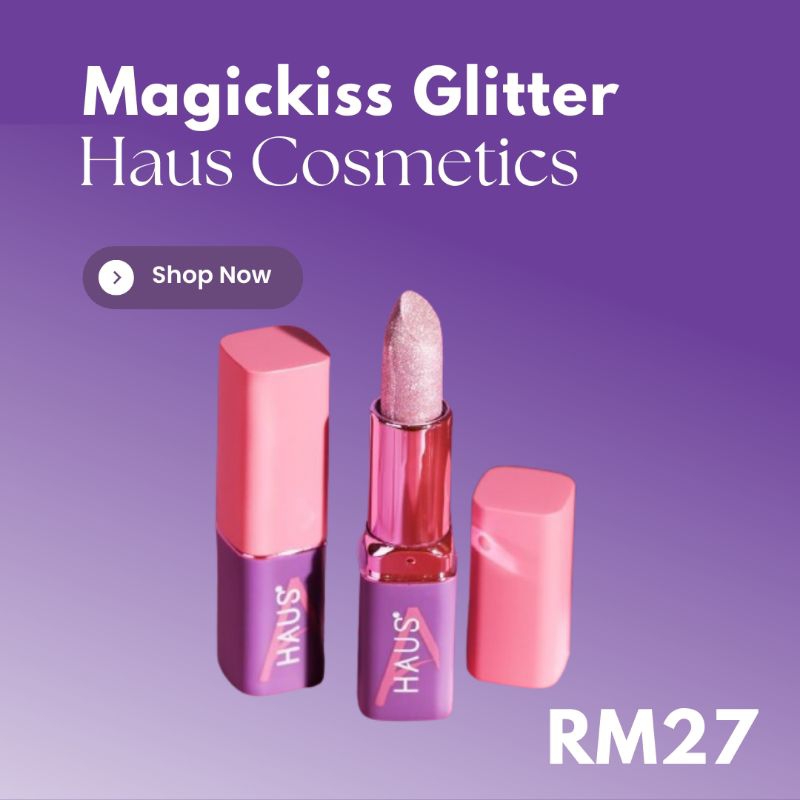 HAUS Magic Kiss Glitter Lips | Shopee Malaysia