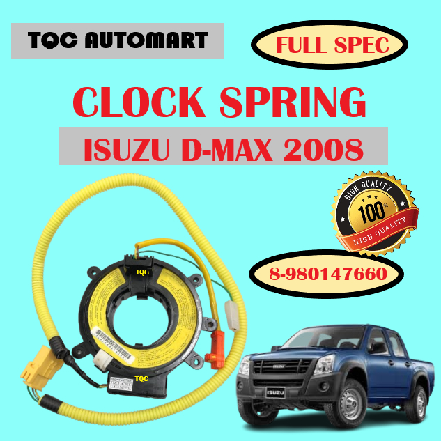 Isuzu D-Max Dmax 2008 (Full Spec) Clock Spring Spiral Cable Steering ...